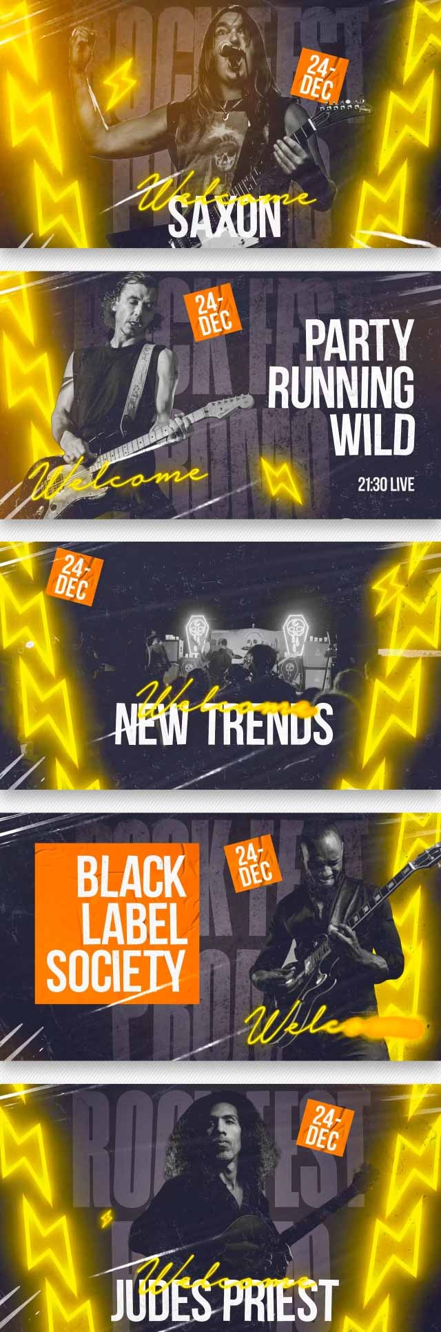 دانلود تیزر موزیک راک - نگارینو مارکتِ گرافیکِ دیجیتال